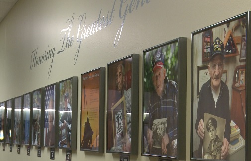 VA hospital creates veteran tribute wall | thv11.com