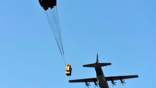 Humvees dropped from sky smash to bits; Army investigating | kens5.com