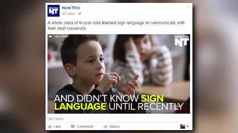 Students learn sign language for their deaf classmate | thv11.com