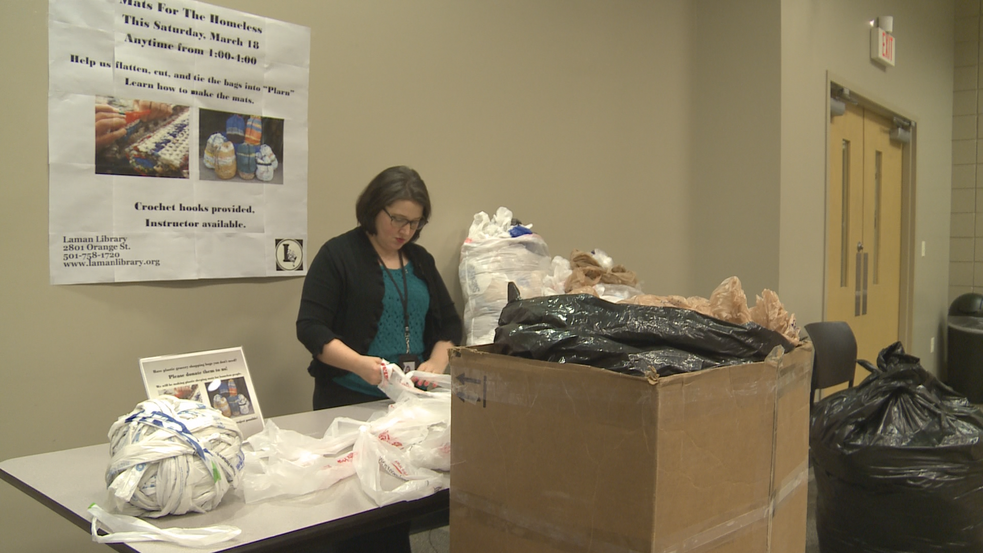 Laman Library turning plastic bags into sleeping mats for the homeless ...